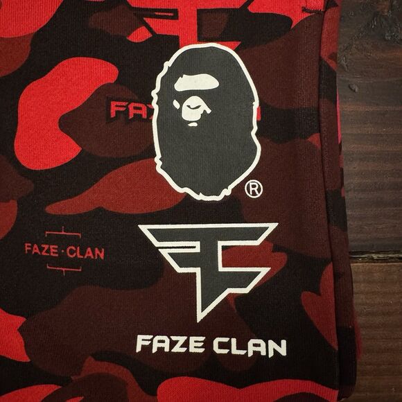 Bape | Pants | Bape X Faze Clan Sweatpants | Poshmark